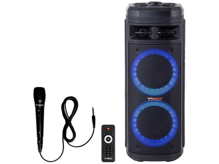 Caixa de Som TRC 5535 Bluetooth Amplificada 430W - com Microfone USB ...