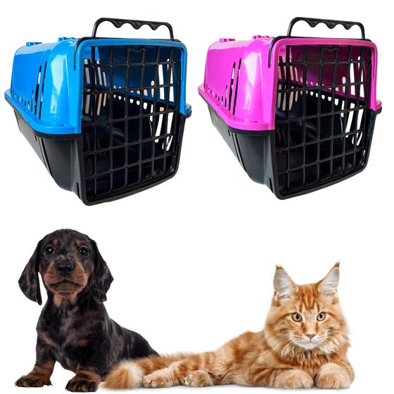 Caixa De Transporte Para Cachorro Gato Cão N 2 Grande Porte - Caixa pet ...