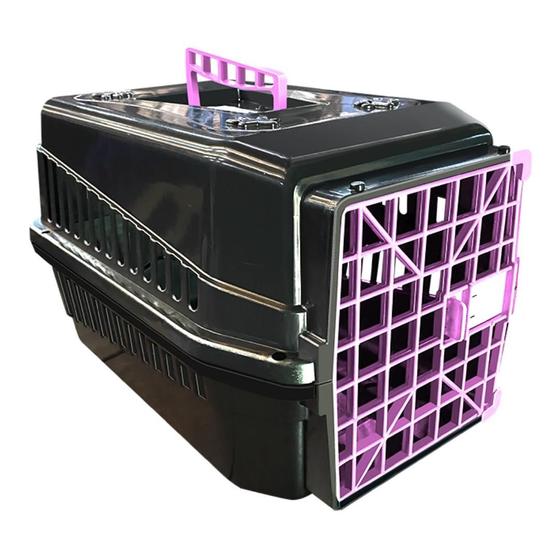 Caixa de Transporte para Cachorro Gato Podyum N4 Mec Pet - Caixa de ...