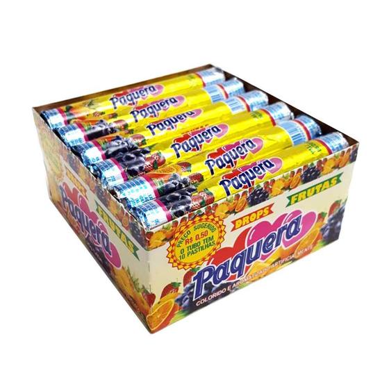 Caixa Drops de Frutas Paquera 450g - Santa Fé - Balas - Magazine Luiza