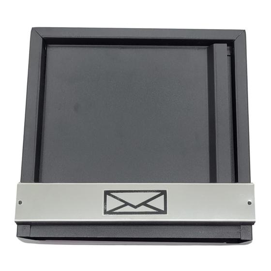 Caixa Grade Vertical Preta - Takinox - Caixa de Correio - Magazine Luiza