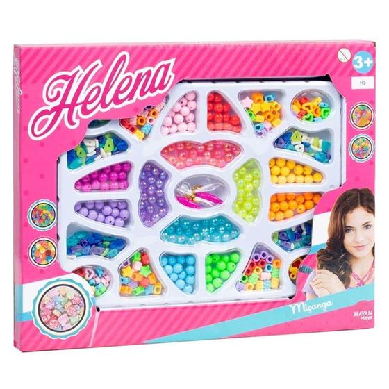 Caixa Grande De Miçangas Helena Toys - HBR0373 - H Toys - Miçangas ...
