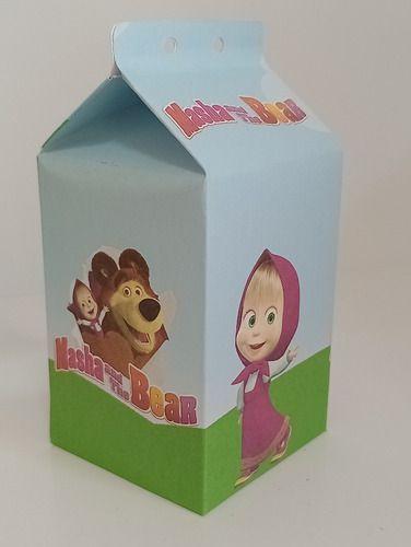 Caixa Milk Marsha E O Urso Pct 10 Caixas - Celoflex - Caixa para ...