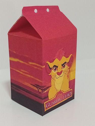 Caixa Milk Rei Leão Pct 20 Caixas - Celoflex - Lembrancinhas - Magazine ...