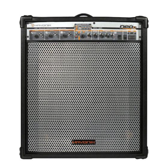 Caixa Multiuso NEO 800 FM/USB 100W Preta HAYONIK - Caixas de Som ...