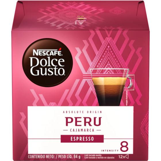 Caixa Nescafé Dolce Gusto - Origens do Mundo Peru - Cápsulas de Bebidas ...
