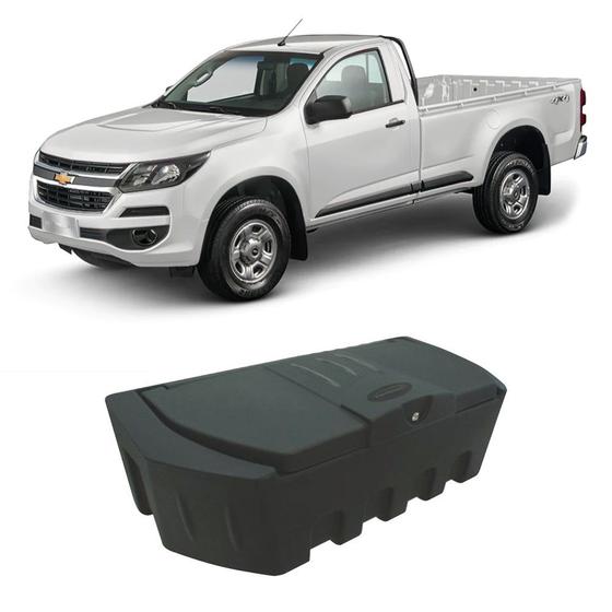 Caixa Organizadora Chevrolet S10 2017 a 2023 Cabine Simples Unipac ...
