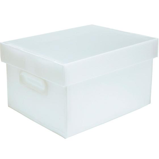 Caixa Organizadora The Best Box Cristal Extra Grande - Polibras - Caixa ...