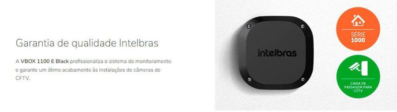 Caixa plastica intelbras vbox 1100 e black - Caixa de Passagem Elétrica ...