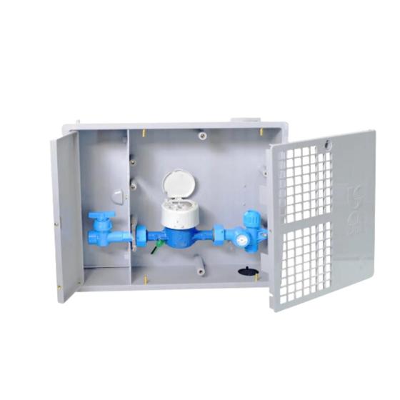 Caixa Sabesp P/ 1 Ou 2 Hidrômetro Relógio Água - Caixa de Hidrômetro - Magazine Luiza