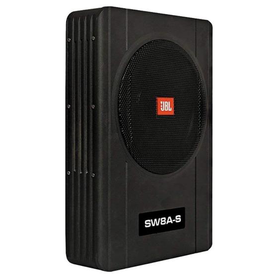 Caixa Subwoofer Ativo Jbl Sw8a-s Slim 150w Rms - Caixas de Som ...