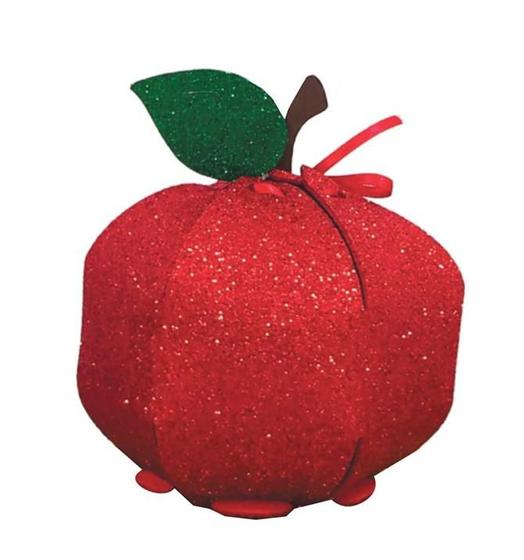 Caixa Surpresa Branca de Neve Maça 3D em EVA - Piffer - Caixa Surpresa ...