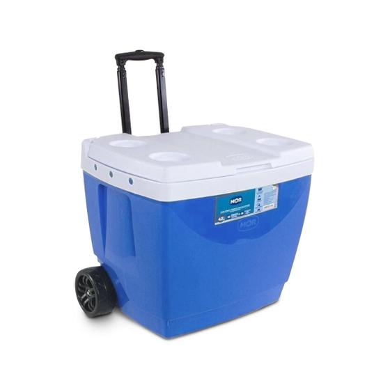 Caixa Térmica Cooler Com Rodinha 42 Litros Praia Viagem - Mor - Cooler ...