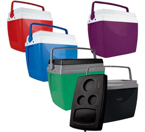 Caixa Térmica Cooler MOR 34 Litros - Cooler Térmico - Magazine Luiza