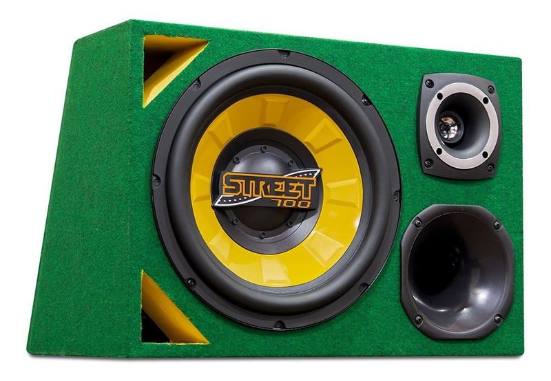 Caixa Trio Completa Som Automotivo Brasil Patriota 375w Rms - OESTESOM ...