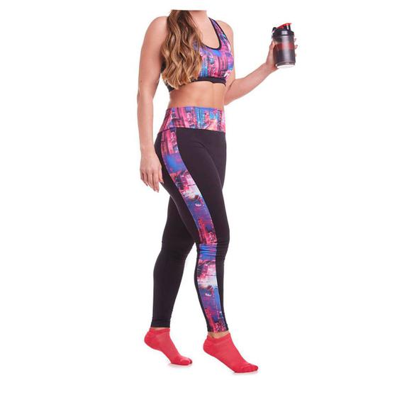 Calça AF Legging fitness Trifil Estampa Cidade - Calça Legging ...