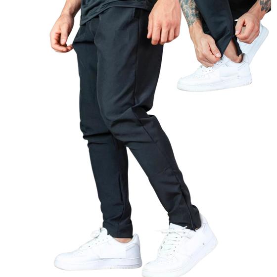 Calça Corta Vento Jogger Masculina Tactel Elastano treino - Ledi Wear ...