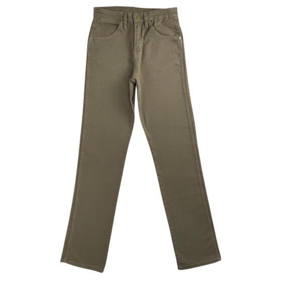 Calça Country Masculina Wrangler Original Jeans Verde Musgo 13M Ref ...