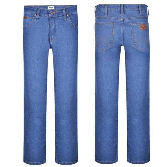 Calça Country Masculina Wrangler Original Texas Urbano Azul Ref ...