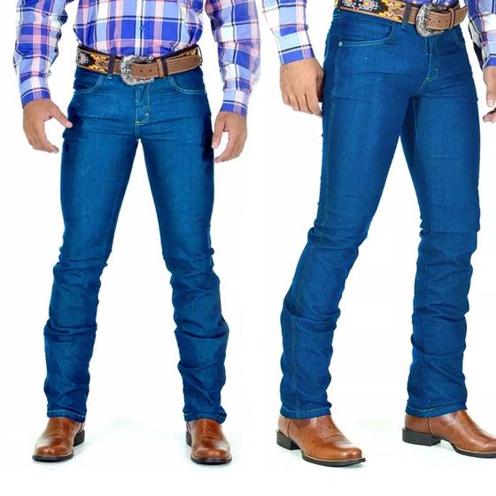 Calça Jeans Masculina Lycra Country Avant Chega Mais Calças Jeans