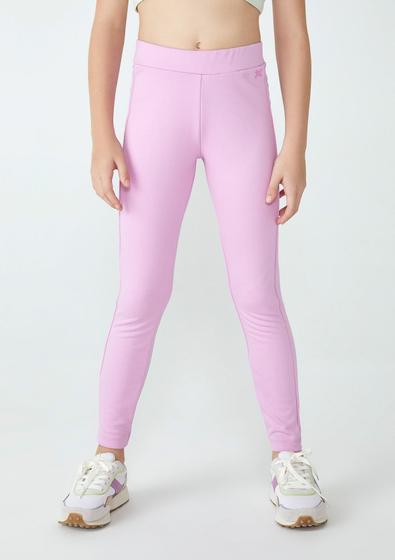 Calça Legging Básica Infantil Menina Esportiva - Hering - Calça Legging ...
