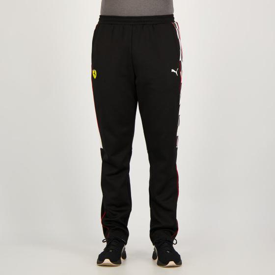 Calça Puma Scuderia Ferrari MT7 Track Preta - Calça Esportiva ...