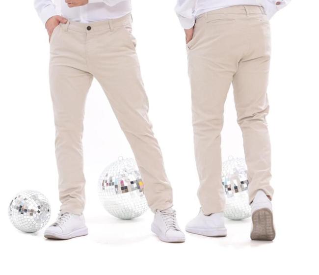Calça Sarja Masculina Slim Fit C Elastano 40 Ao 54 Girus Camisaria