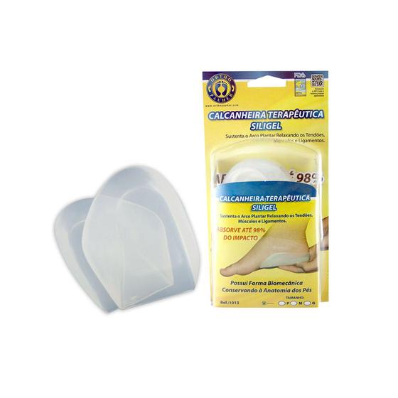 Calcanheira Silicone Terapeutica 1013 Orthopauher - Ortho Pauher ...