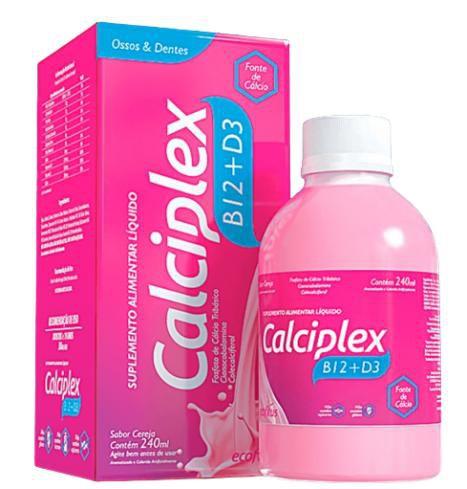Calciplex B12 + D3 Suplemento Alimentar Líquido- dentes e ossos ...