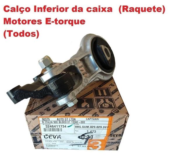 Calco caixa inf 1.8 8v e etorq c0m suporte 51844475 - MOPAR - Autopeças ...