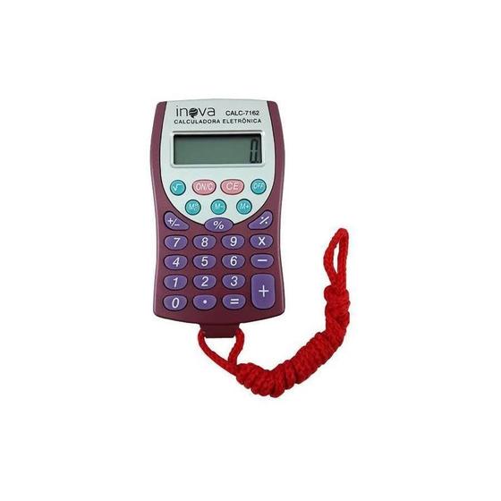 Calculadora de Bolso 8 Digitos Inova Calc-7162 - Calculadora de Bolso ...