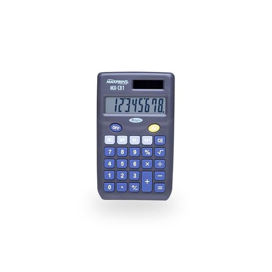 Calculadora de Bolso Maxprint MX-C81 8 Dígitos - Calculadora - Magazine ...