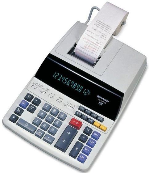 Calculadora Impressora Eletrica Sharp EL-1197PIII 120VOLT - Calculadora ...