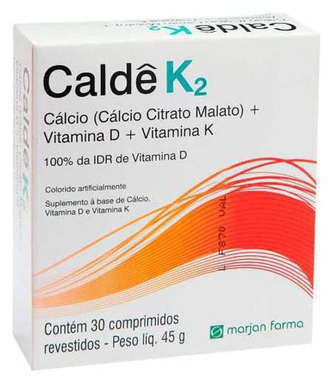 Calde K2 30 Comprimidos Revestidos - Marjan - Medicamentos - Magazine Luiza