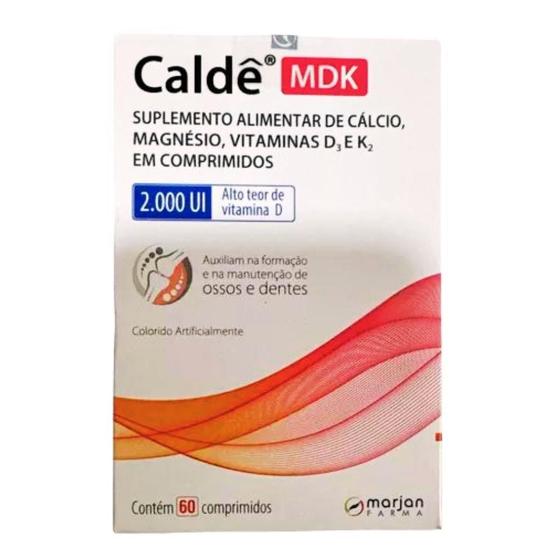 Caldê mdk 2000ui com 60 comprimidos - MARJAN - Vitaminas A-Z - Magazine ...
