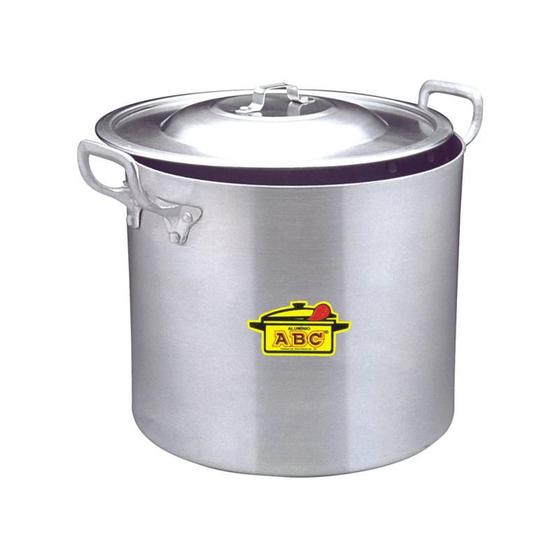 Caldeirão Panela Abc Hotel Industrial Alumínio Nº 40 45,2L - Caldeirões ...