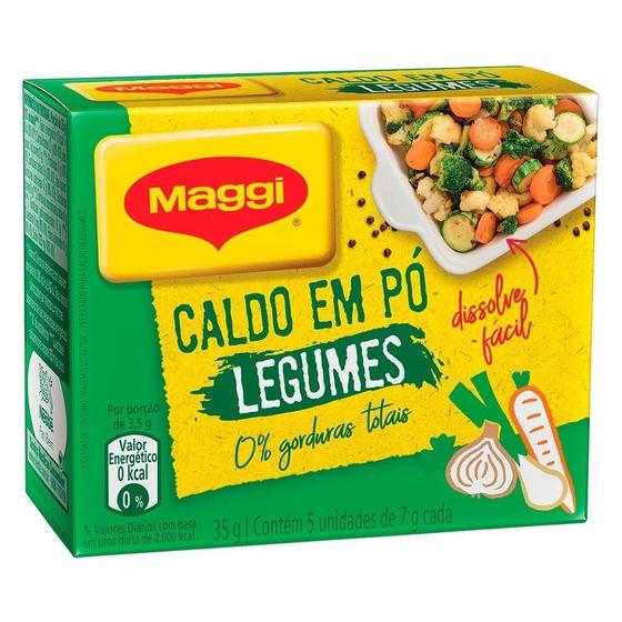 Caldo em Pó Maggi Legumes 35g Embalagem com 96 Unidades - Alimentos ...