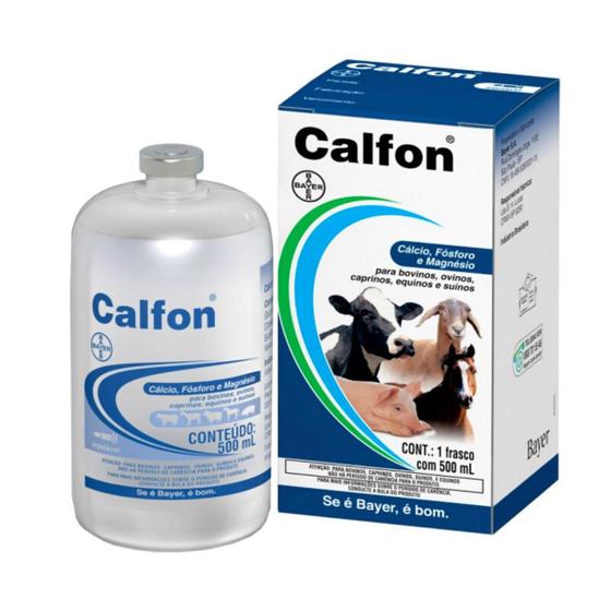 Calfon Bovinos Ovinos Caprinos Equinos Suinos 500mL Elanco - Vitaminas ...