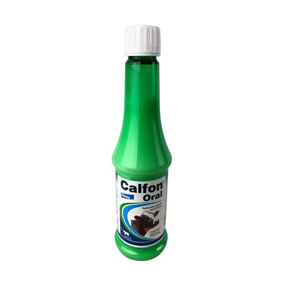 Calfon Suplemento Mineral Oral Cálcio Magnésio Bovinos 350ml - Elanco ...