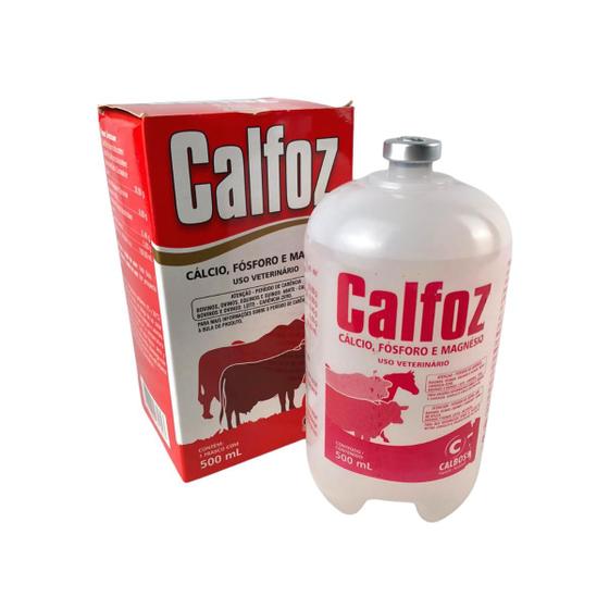 Calfoz Bovinos Equinos Ovinos Suínos 500mL - Calbos - Farmácia Pet ...
