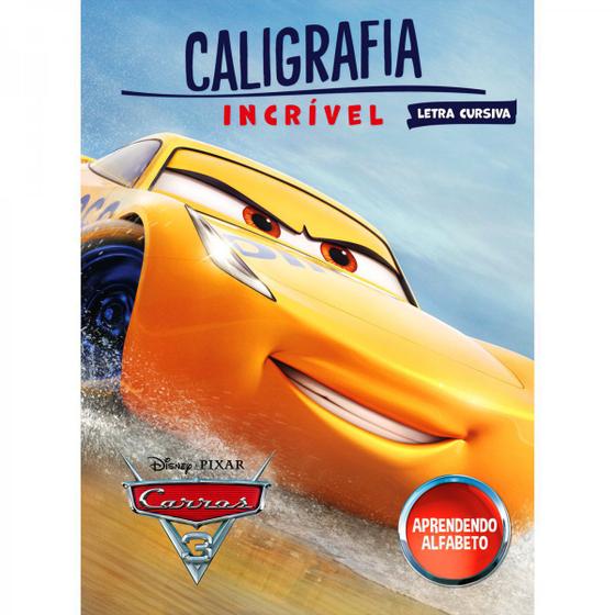 Caligrafia Incrível Carros - Letra Cursiva - Bicho Esperto - Livros de ...