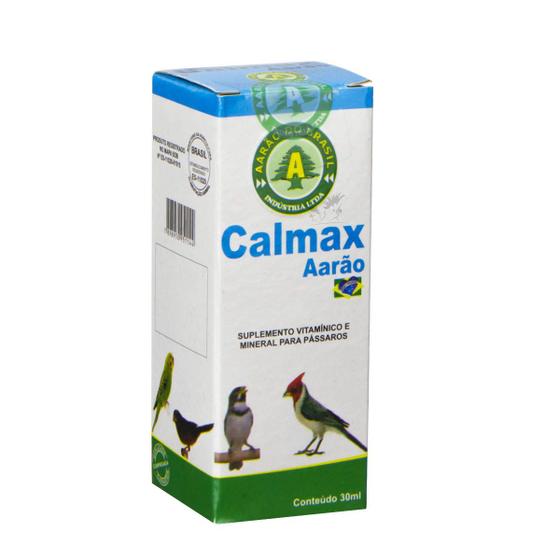 Calmáx Aarão 30ml Suplemento de Cálcio para Pássaros - Vitaminas e ...