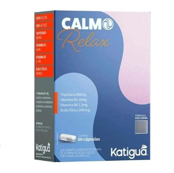 Calmo Relax 500mg 60 Cápsulas Katiguá - Fitoterápicos e Vitaminas ...