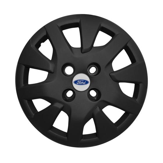 Calota Aro 14 Preta Fosca Ford Ka Hatch Sedan 2019/2020 - GFM - Calota ...