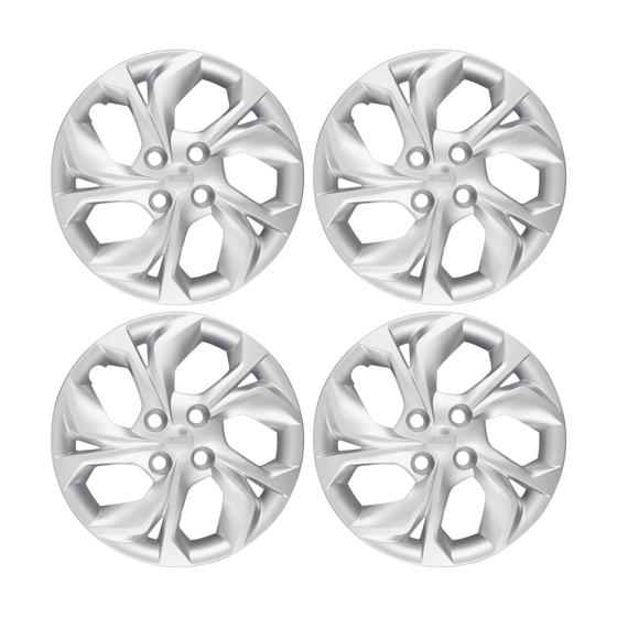 Calota Aro 15" Prata Mod Hyundai HB20 2020 (Jogo c/ 4 Calotas) Grid ...