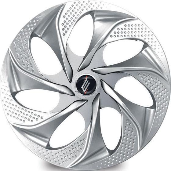 Calota Universal modelo Evolution Aro 14 pol. Silver - Elitte - Calota ...