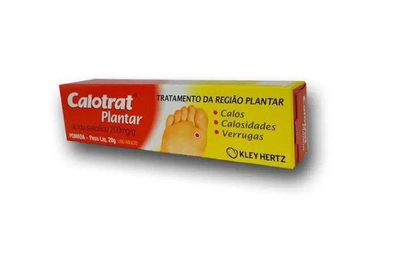 Calotrat creme 20g - ácido salicílico - Kley Hertz - Protetor de Calos ...
