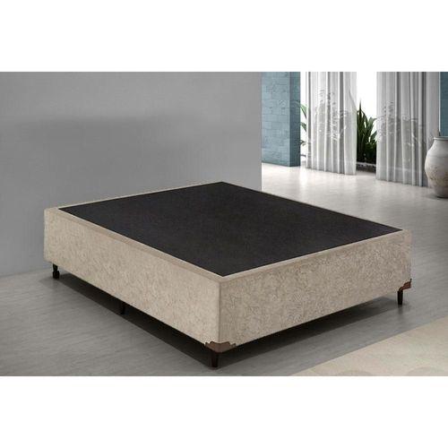 Cama Box Casal 138 Bello Box - Suede Bege - Base Cama Box Queen Size ...