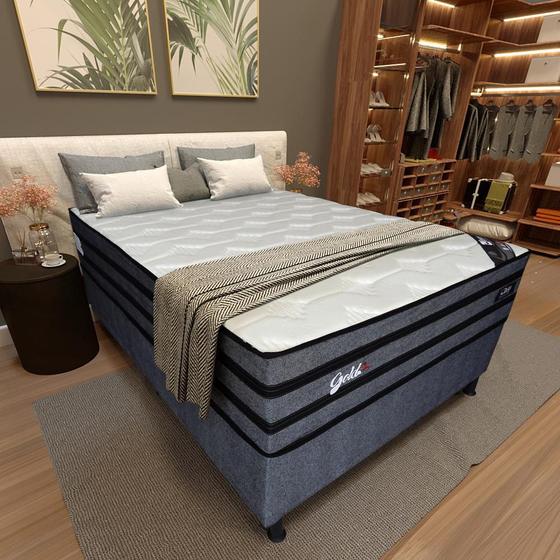 Cama Box Casal Gold (76x138x188) D26 Molas Ensacadas Design - DESIGN ...