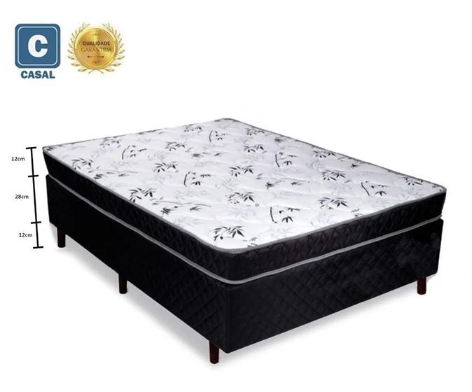 Cama Box Conjugado Casal Semi-ortopédica 5cm Espuma - Mestre dos ...